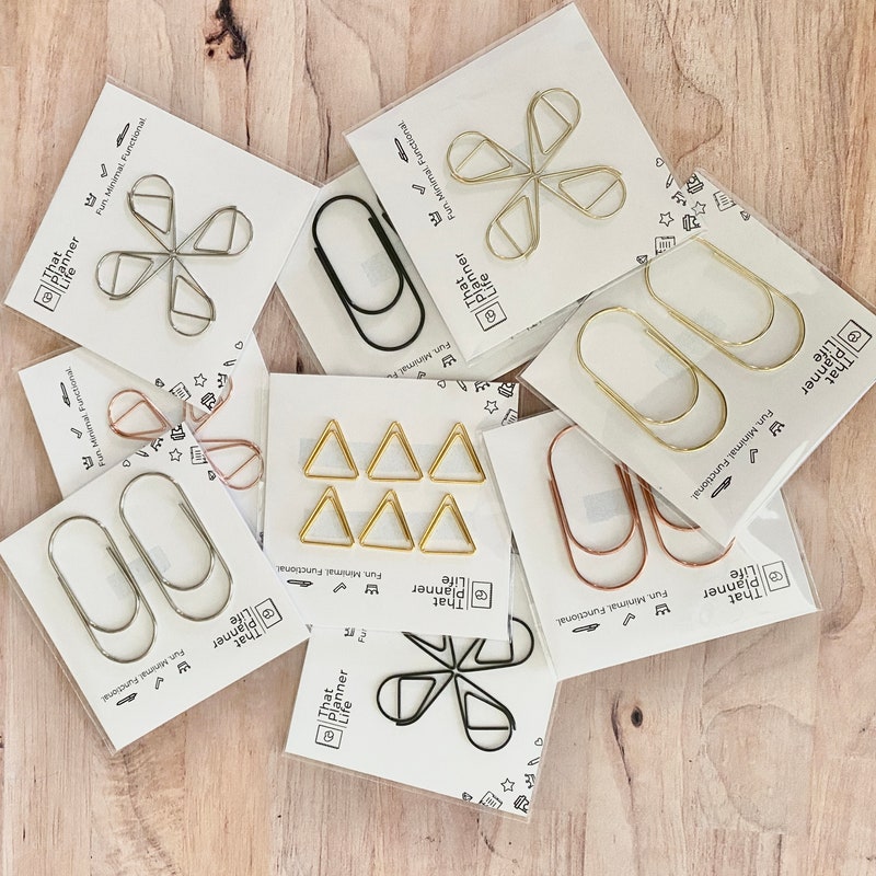 Decorative Paper Clips - Etsy