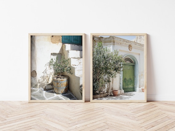 Italy Art Print Set of 2 Olive Tree Art Print Wall Art Print - Etsy