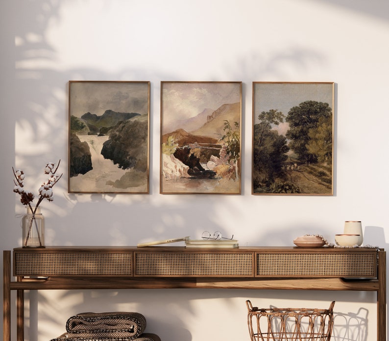 Dark Academia Print Set, Academia Wall Art, Moody Art Prints, Academia ...