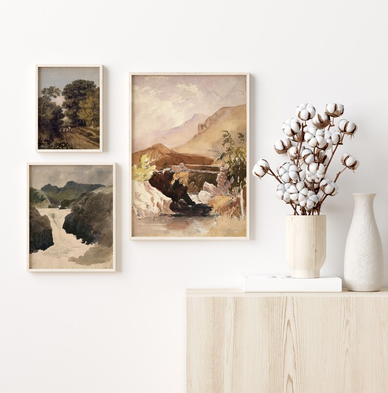 Dark Academia Print Set, Academia Wall Art, Moody Art Prints, Academia ...