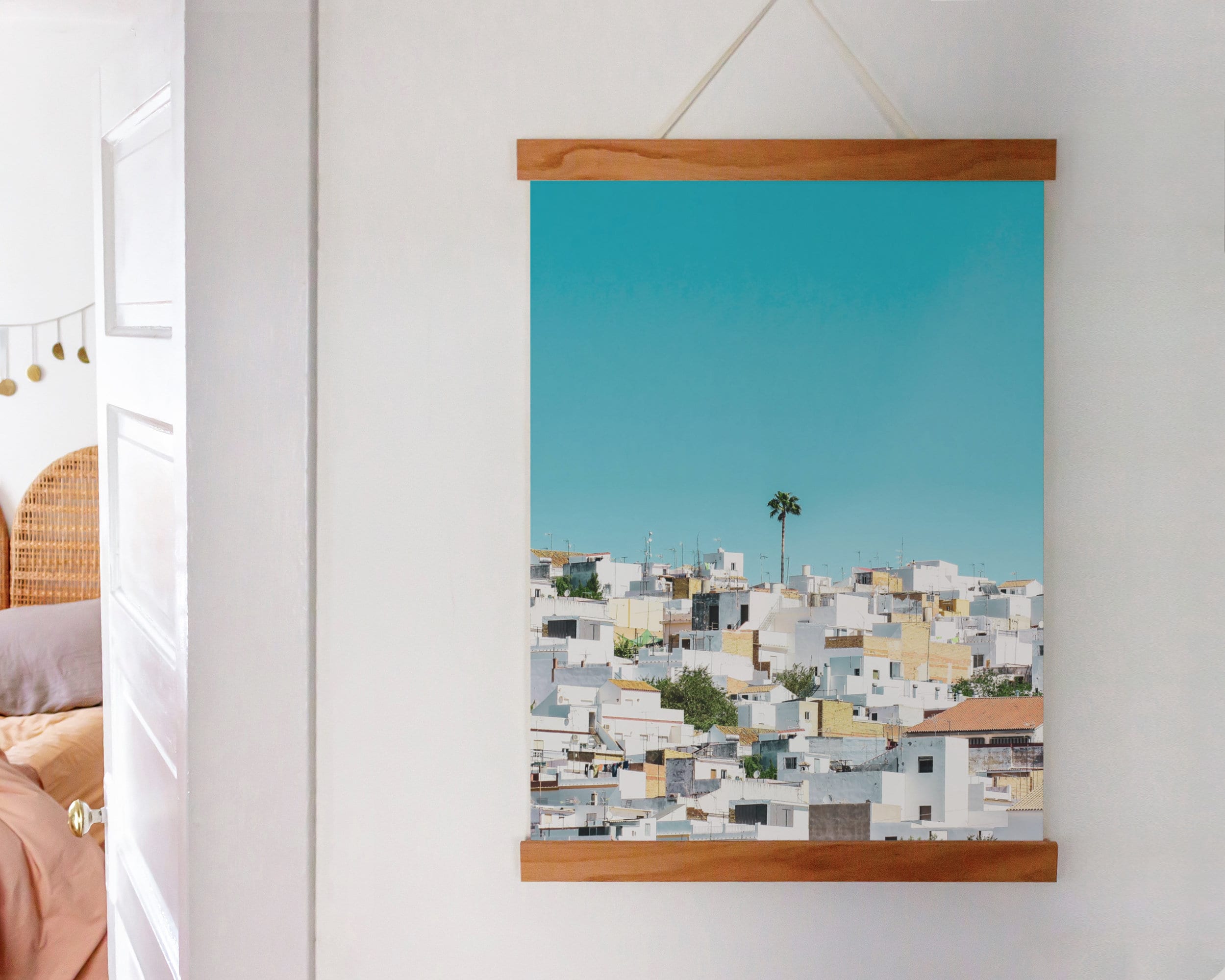 Greek Houses Art Print Beach Wall Decor Summer Decor - Etsy