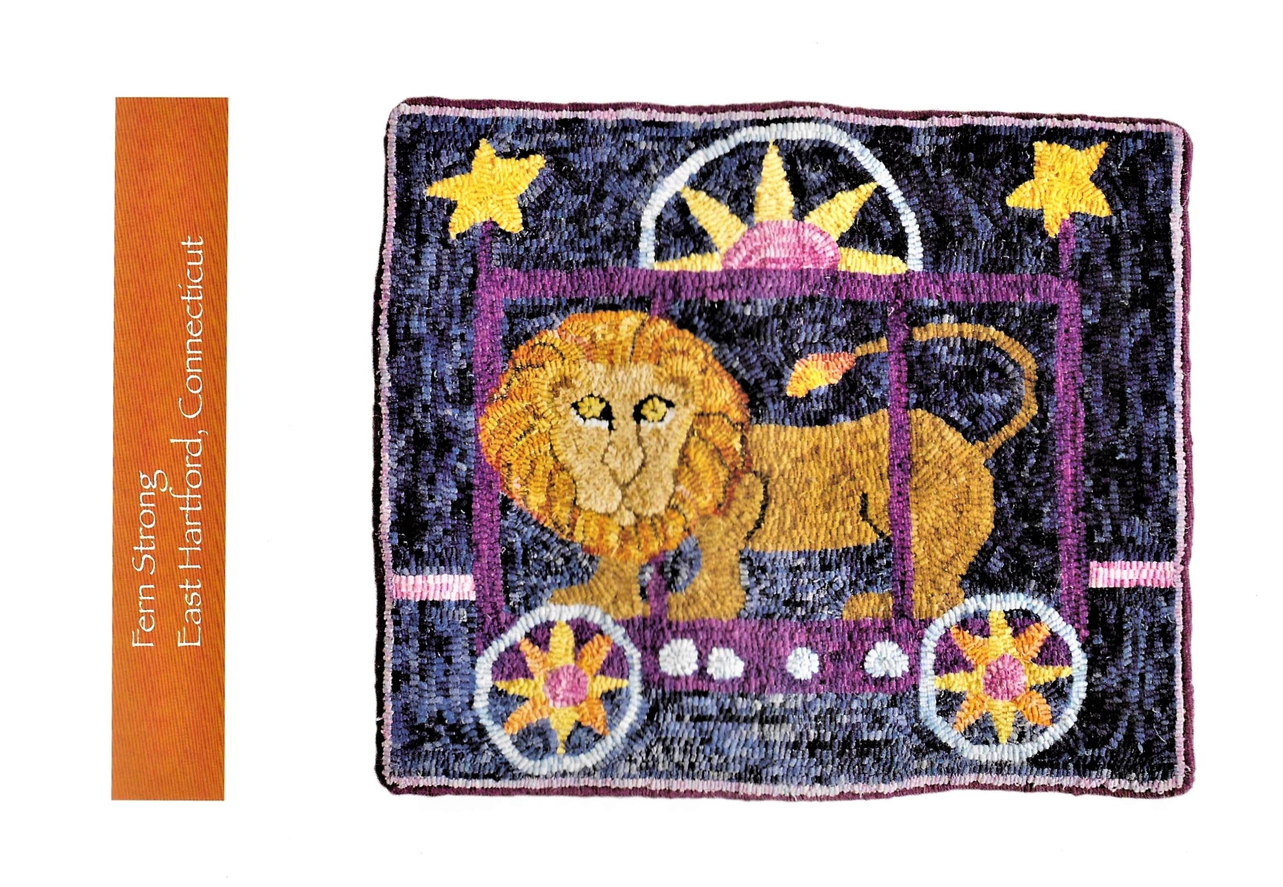 All Aboard the Circus Train Book - Hooked Rugs & Fiber Art - Green ...