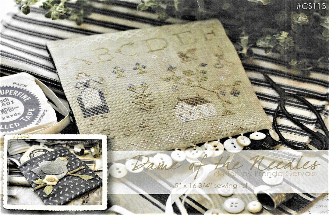 Dame of the Needles Sewing Roll PATTERN by Country - Etsy
