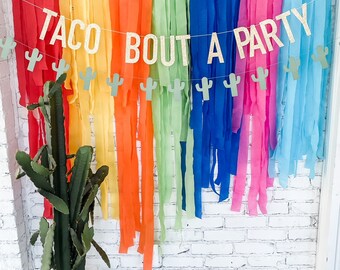 Fiesta Streamer Backdrop - Etsy