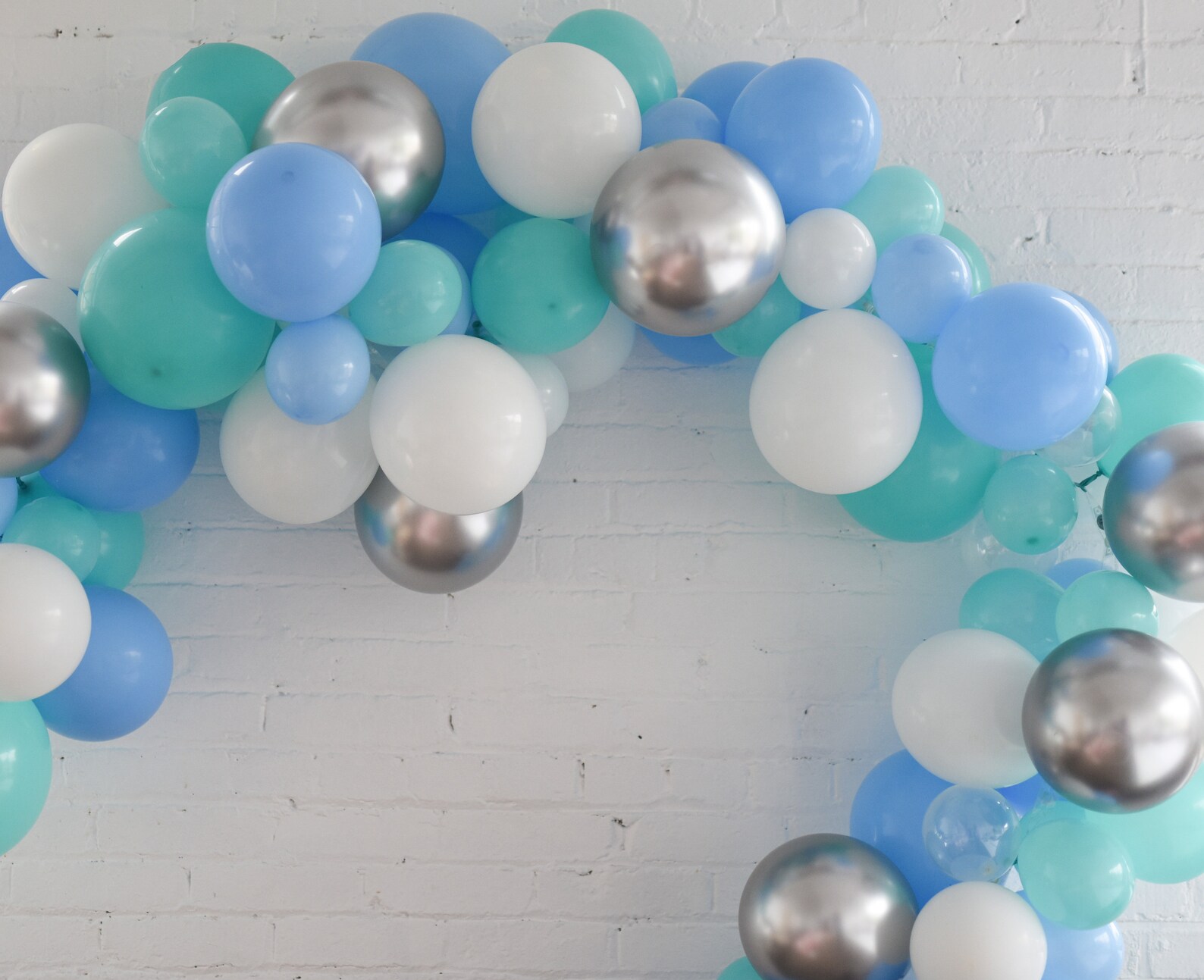 Blue Balloon Garland Kit Pump Included Create Your Own - Etsy