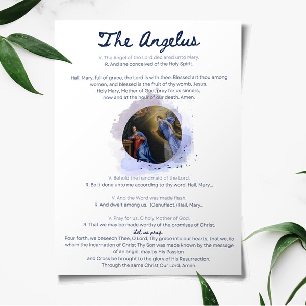 The Angelus Print - Etsy