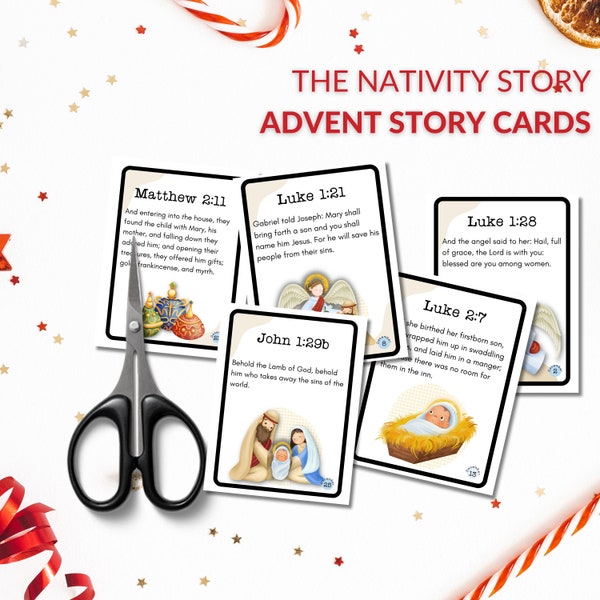 Nativity Advent Calendar - Etsy