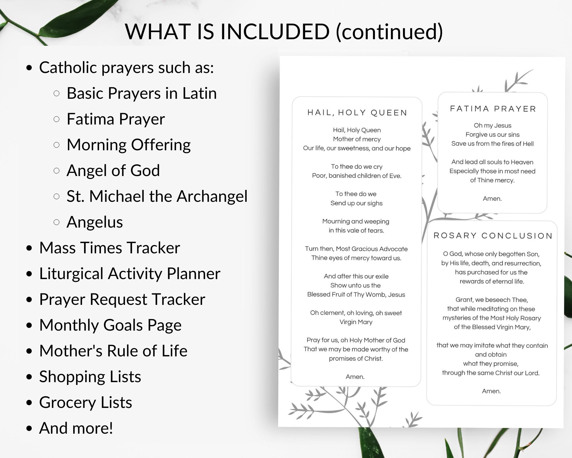 Homeschool Planner Printable PDF Catholic Minimalist 2022-2023 Day ...