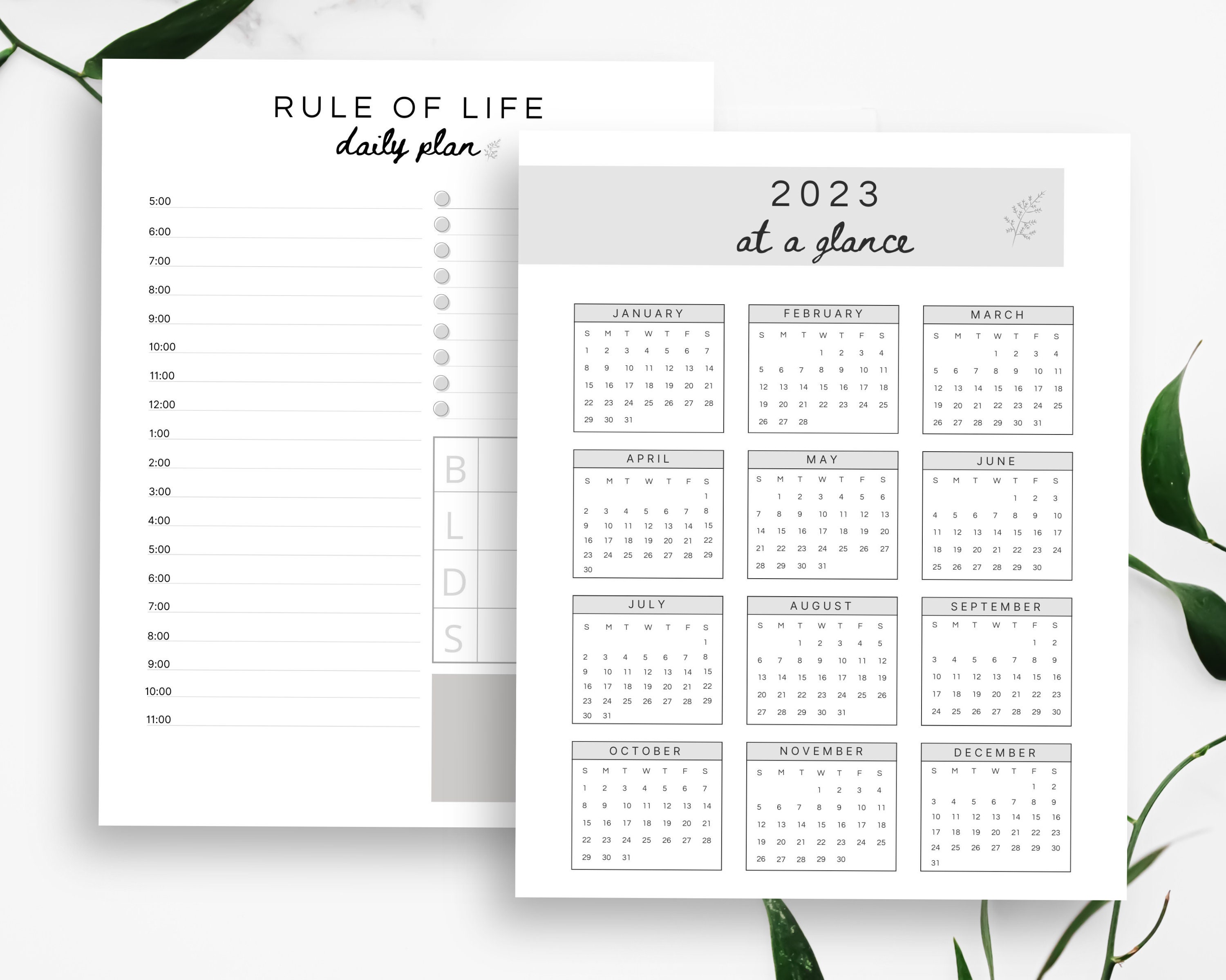 Homeschool Planner Printable PDF Catholic Minimalist 2022-2023 Day ...