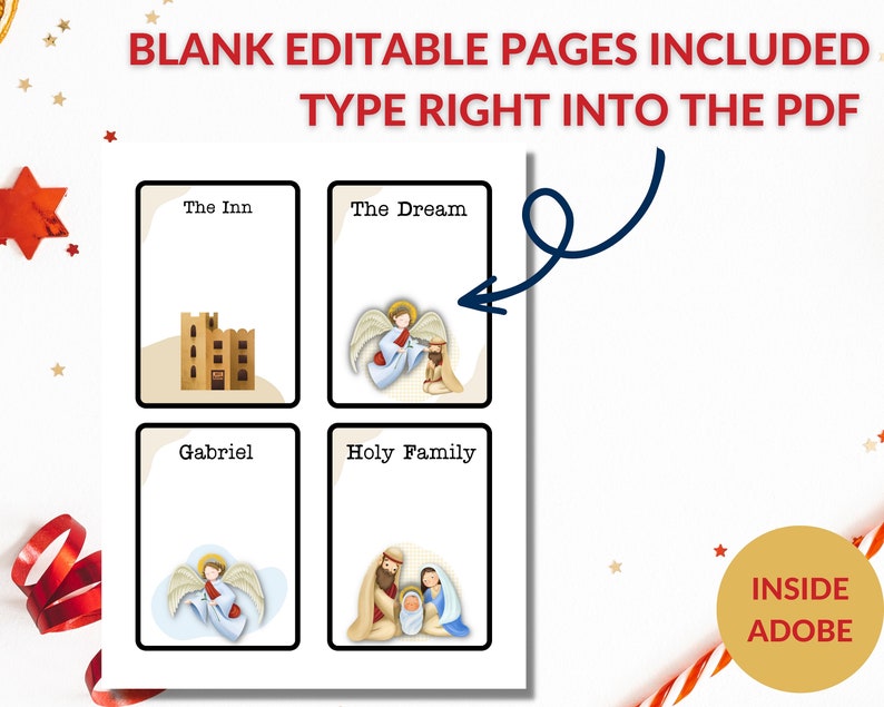 Christmas Scavenger Hunt Game Printable for Kids and Teens Outside or ...