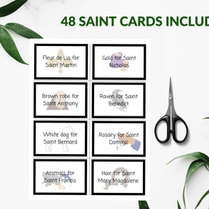 All Saints Day Game, Scavenger Hunt, Litany of Saints Catholic Learning ...