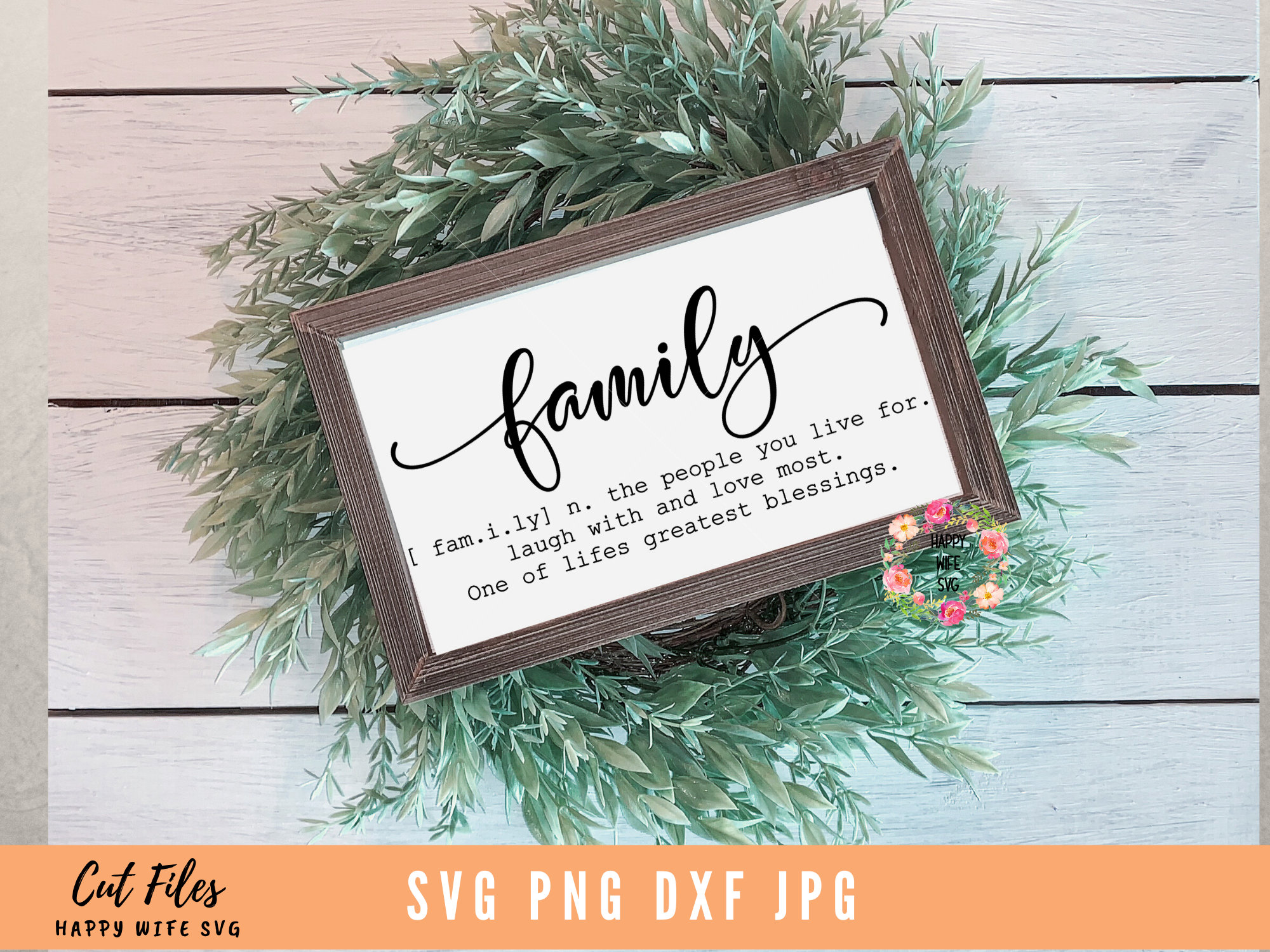 Family Definition SVG Home Sign Svg Family Sign Svg - Etsy
