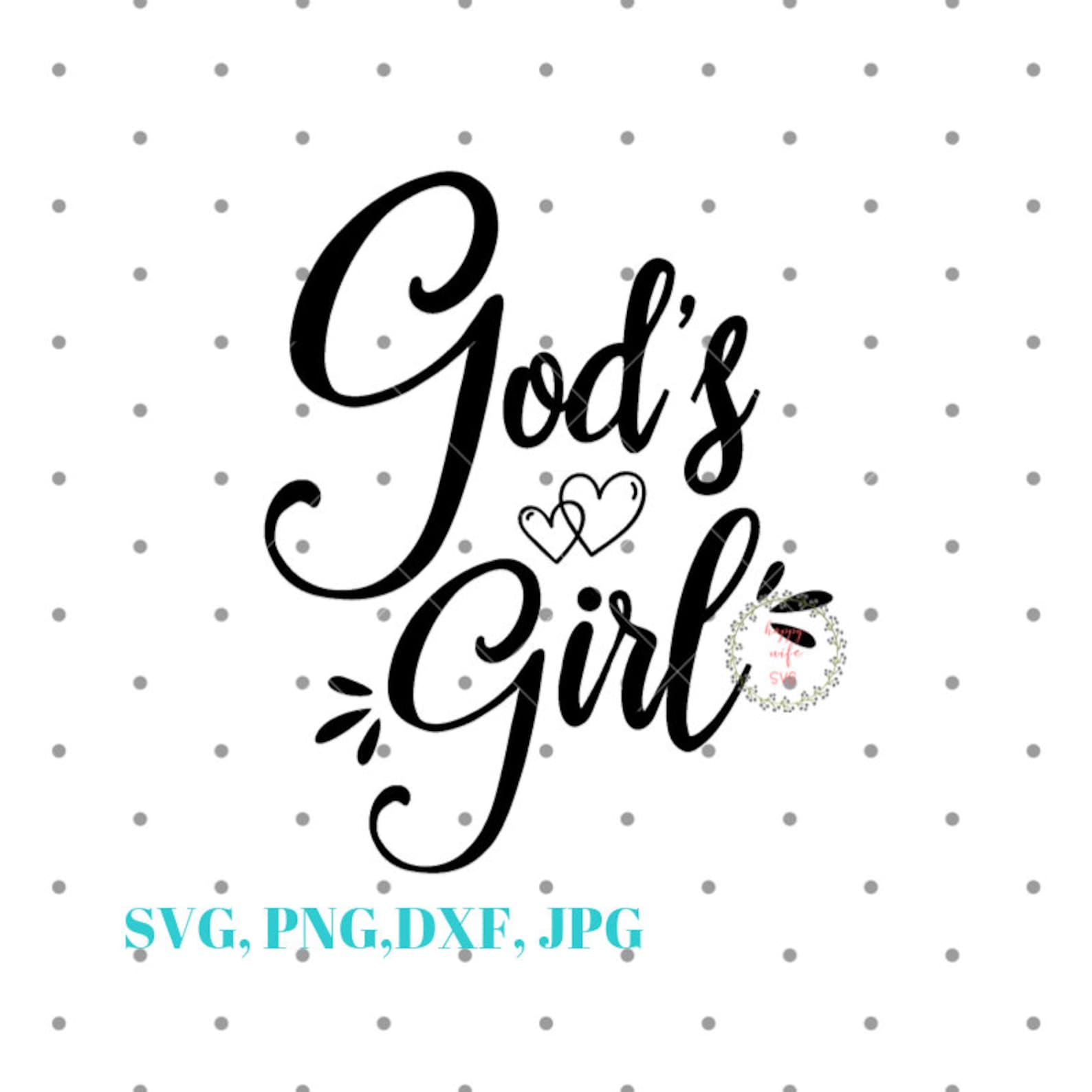 God's Girl Svg Gods Girl Svg Inspirational SVG - Etsy