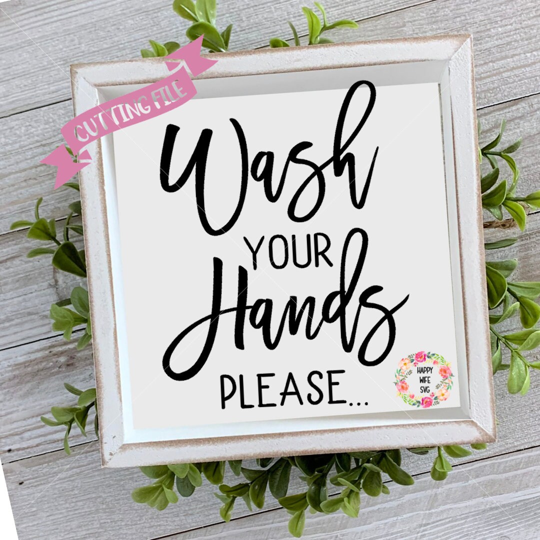 Bathroom Svg Wash Your Hands Svg Hello Sweet Cheek Home - Etsy