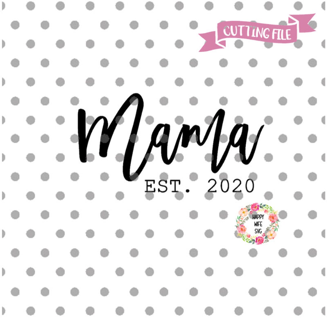 Mama Est 2020 Svg Momster SVG Mom Life SVG Mama SVG Funny | Etsy