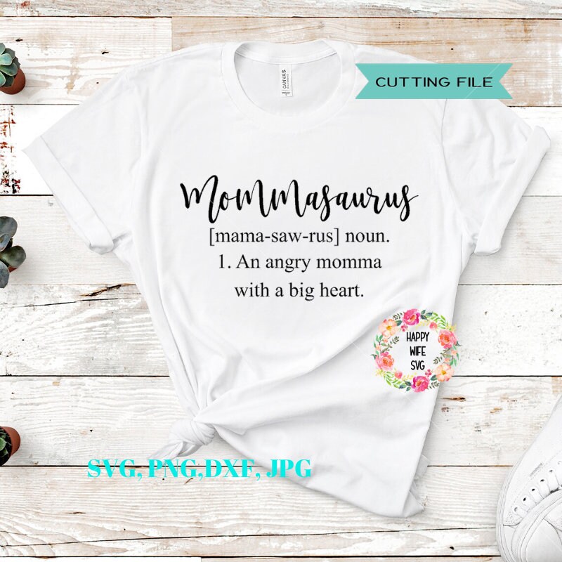 Mommasaurus svg Momster SVG Mom life SVG Mama SVG Funny | Etsy