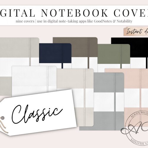 20 Digital Covers 05 Goodnotes Cover Notability Covera4 - Etsy