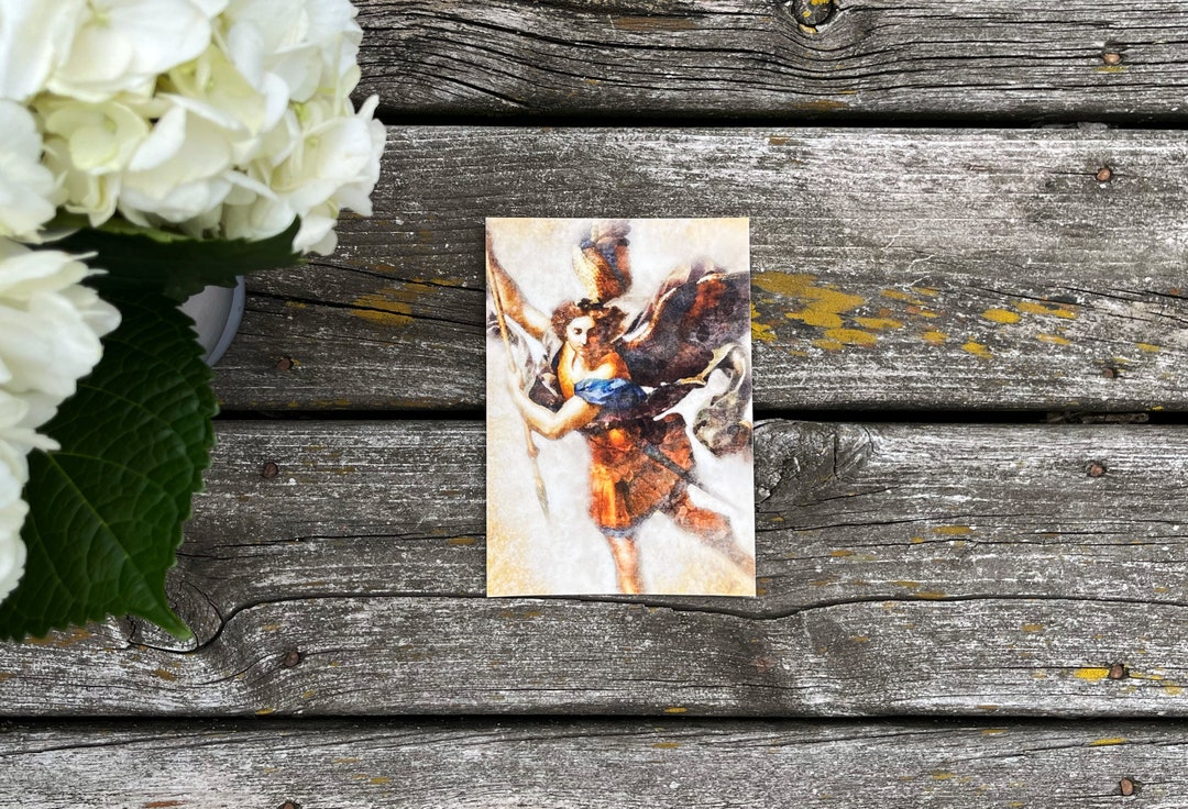 St. Michael the Archangel Print | Catholic Artwork | St. Michael ...
