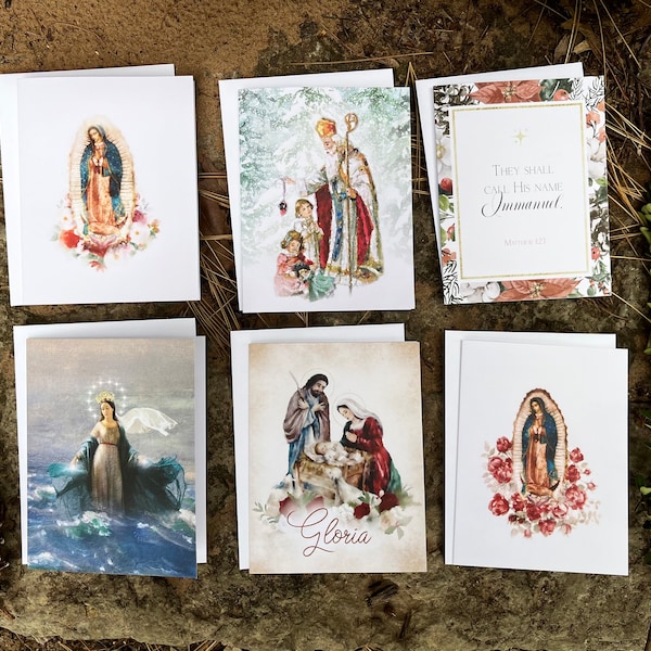 Christmas Cards Catholic - Etsy