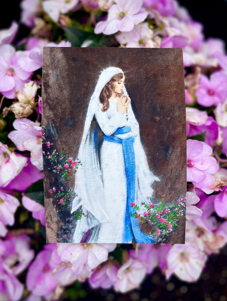 Immaculate Conception Print | Catholic Artwork | Virgin Mary | Catholic ...