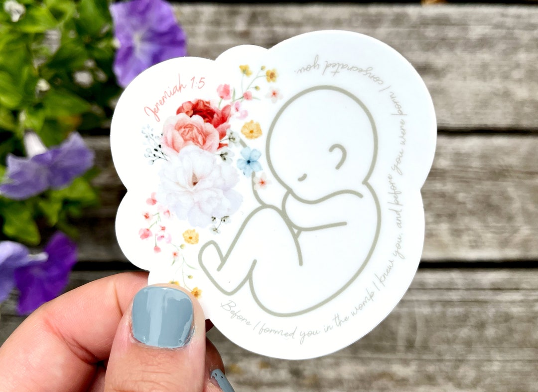 Prolife Sticker | Catholic Sticker | Catholic Gifts | Miscarriage Gift ...