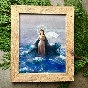 Stella Maris Print | Catholic Artwork | Virgin Mary | Star of the Sea ...