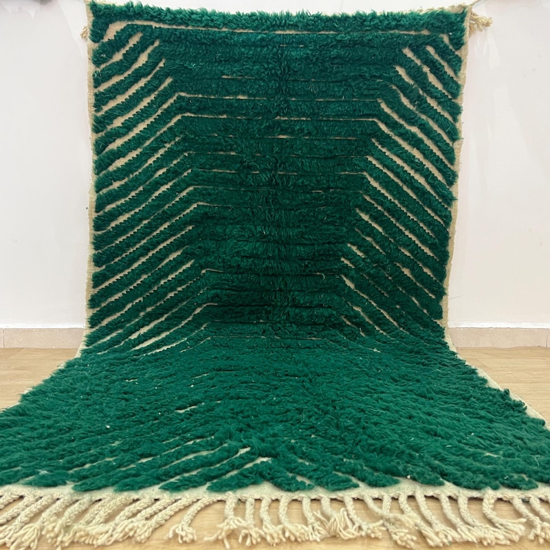 Green Moroccan Rug - Etsy