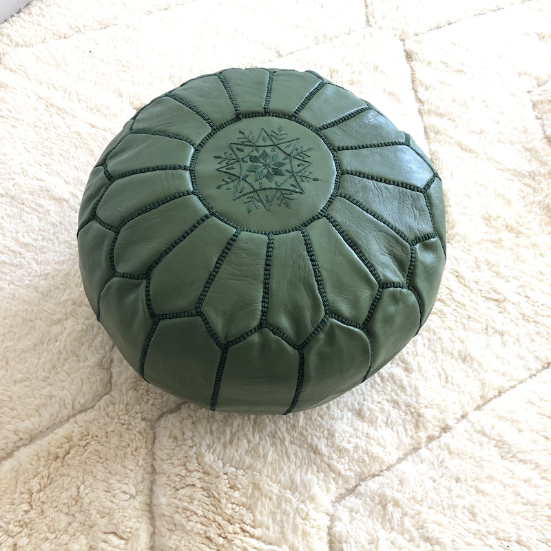 Moroccan Poufs - Etsy