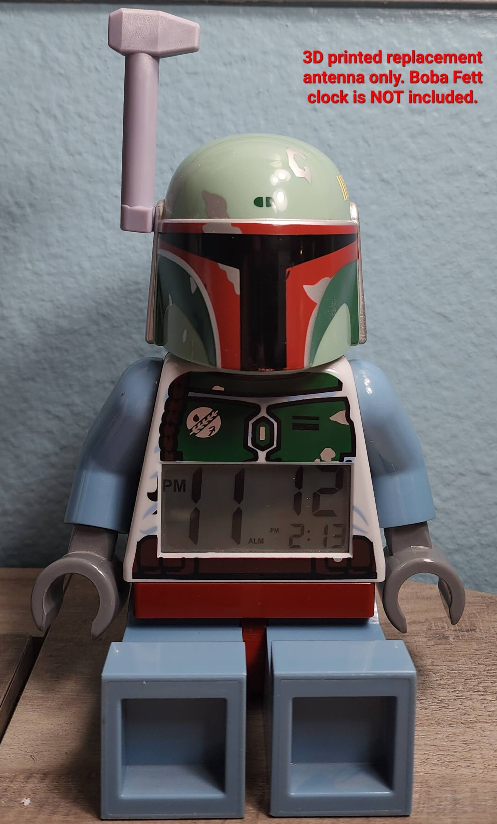 Lego Alarm Clock Antenna for Boba Fett or Captain Rex Alarm - Etsy