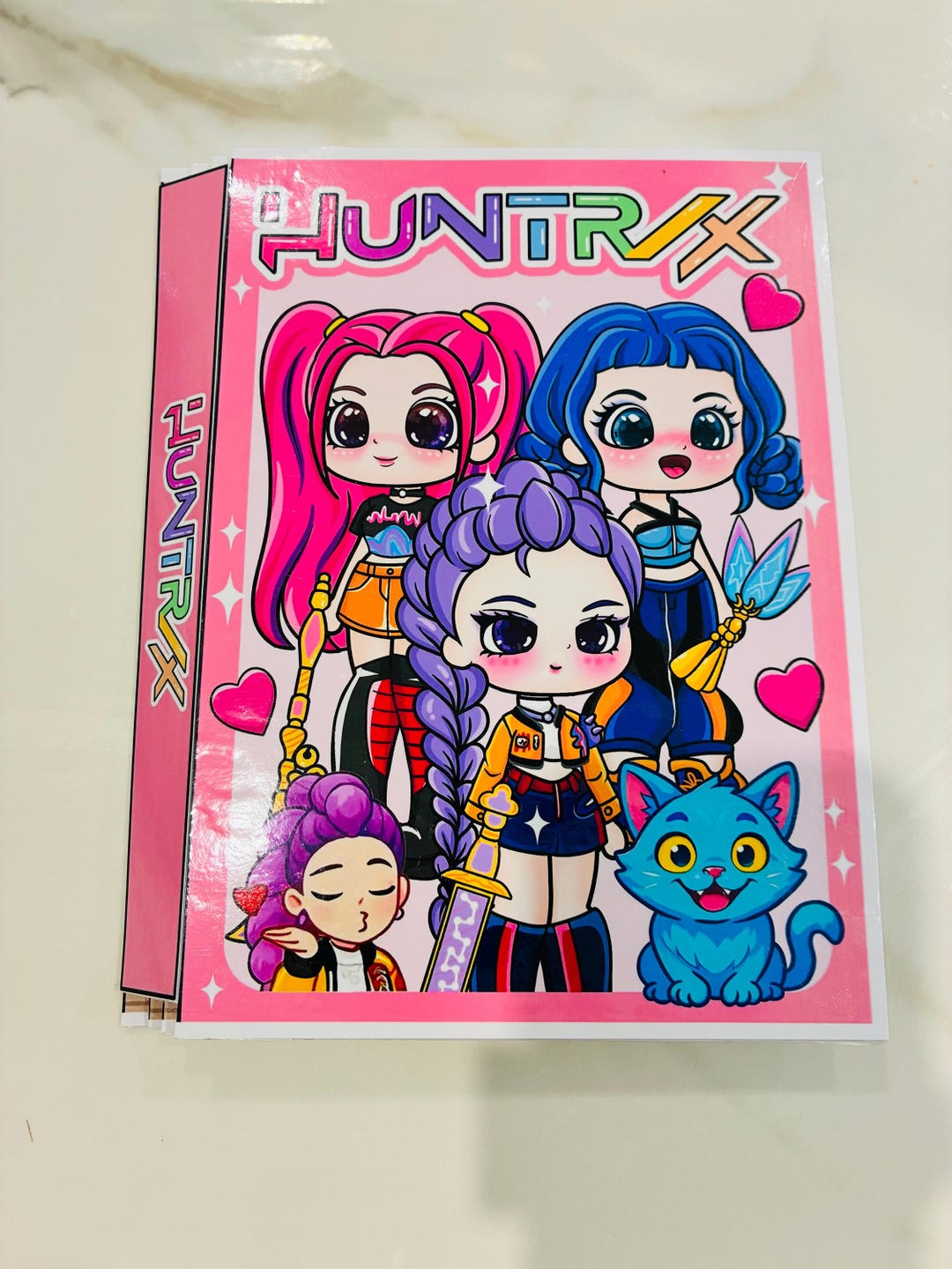 Ready to Ship-hand-cut K-pop Demon Hunter Huntrix Quiet Book | Pre-cut ...