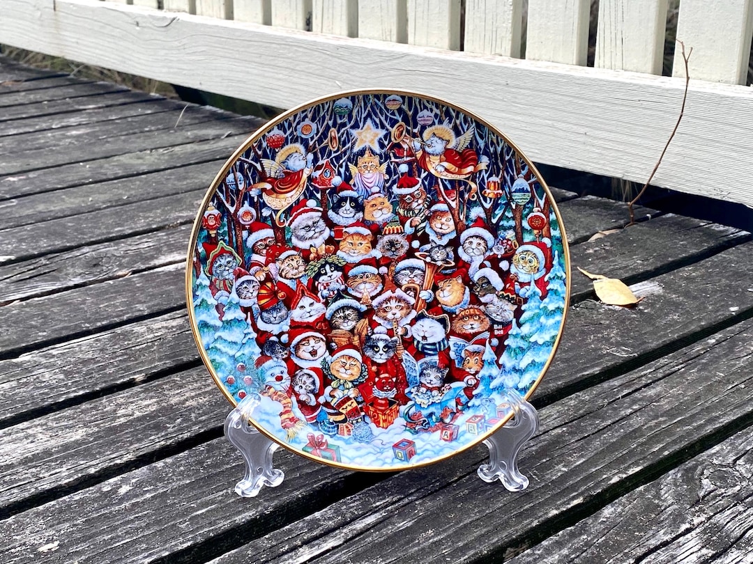 Collectible Christmas Limited Edition Franklin Mint Santa Claws by Bill ...