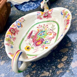 Antique Rare Mason’s Patent Ironstone China Porcelain Strathmore Dragon ...