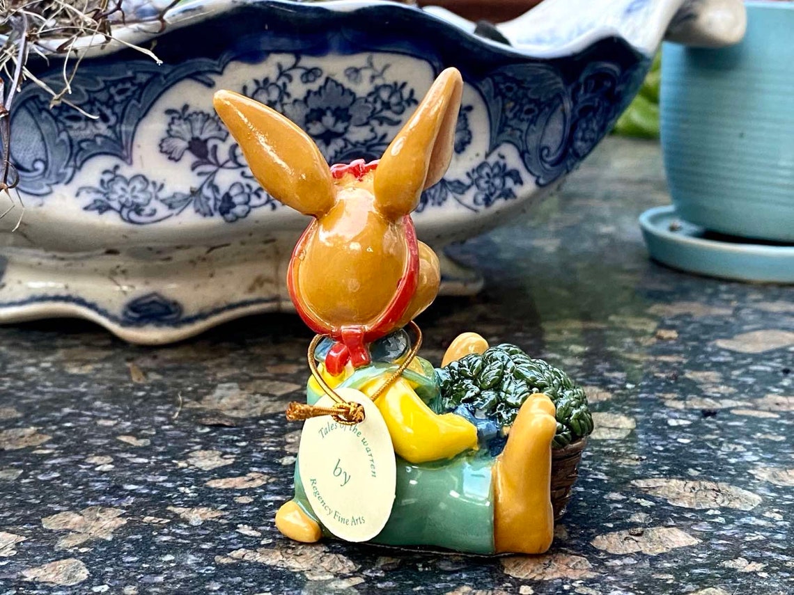 Vintage Collectible Regency Fine Arts Tales of the Warren Bunny Rabbit ...