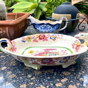 Antique Rare Mason’s Patent Ironstone China Porcelain Strathmore Dragon ...