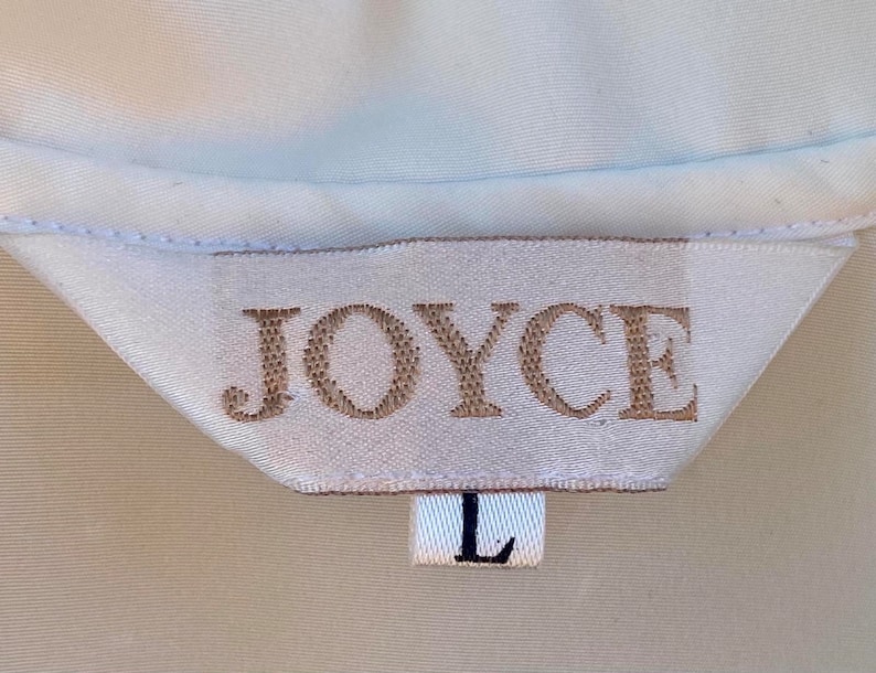 Vintage JOYCE Embroidered Lace Pattern Collar Cowgirl Style White ...
