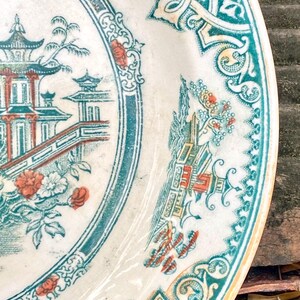 Antique Collectible Honc Pattern Green Plate, Royal Sphinx Factory ...