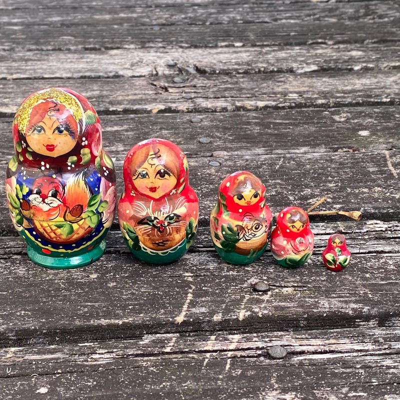 Matryoshka Dolls - Etsy Australia