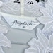 Vintage 1980s Angelica Paris White Poet Sleeve Floral Appliqué Shirt ...
