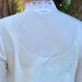 Vintage 1980s Angelica Paris White Poet Sleeve Floral Appliqué Shirt ...