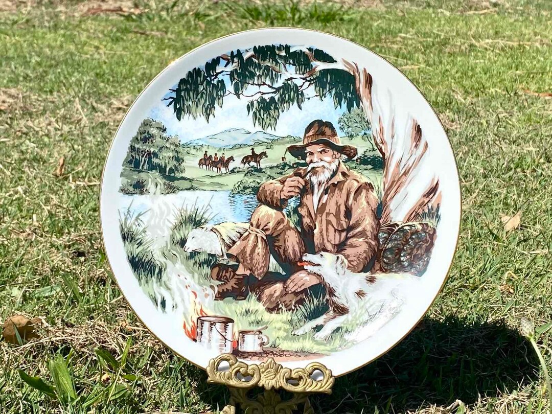 Vintage Waltzing Matilda Westminster Australia Fine China Collectible ...