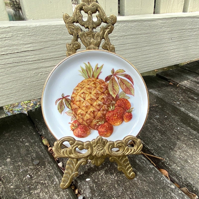 Fruit Design Plate - Etsy