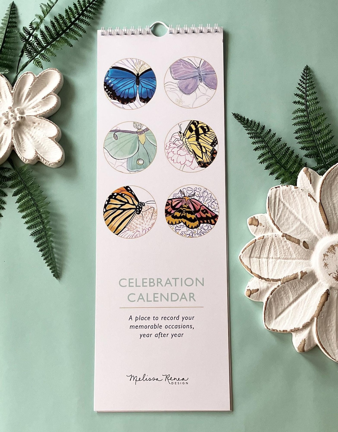 Floral Perpetual Calendar: Botanical Anniversary & Birthday Tracker - Etsy