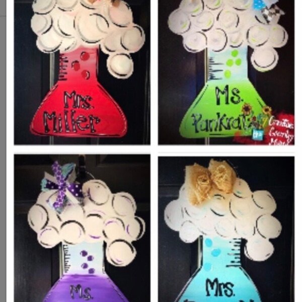 Teacher Door Wreath - Etsy