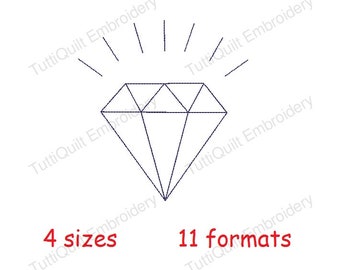 Diamond Shape Embroidery - Etsy