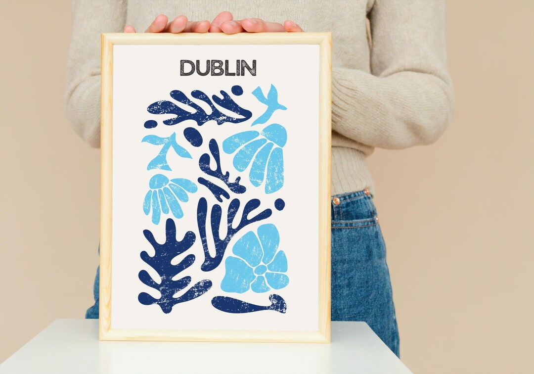 County Dublin Colours Print | Irish Wall Art | Dublin Gift | Ireland ...