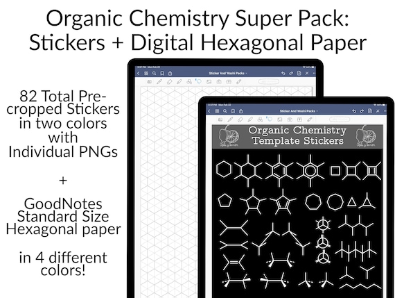 Organic Chemistry Digital Super Pack PRE-CROPPED Digital | Etsy