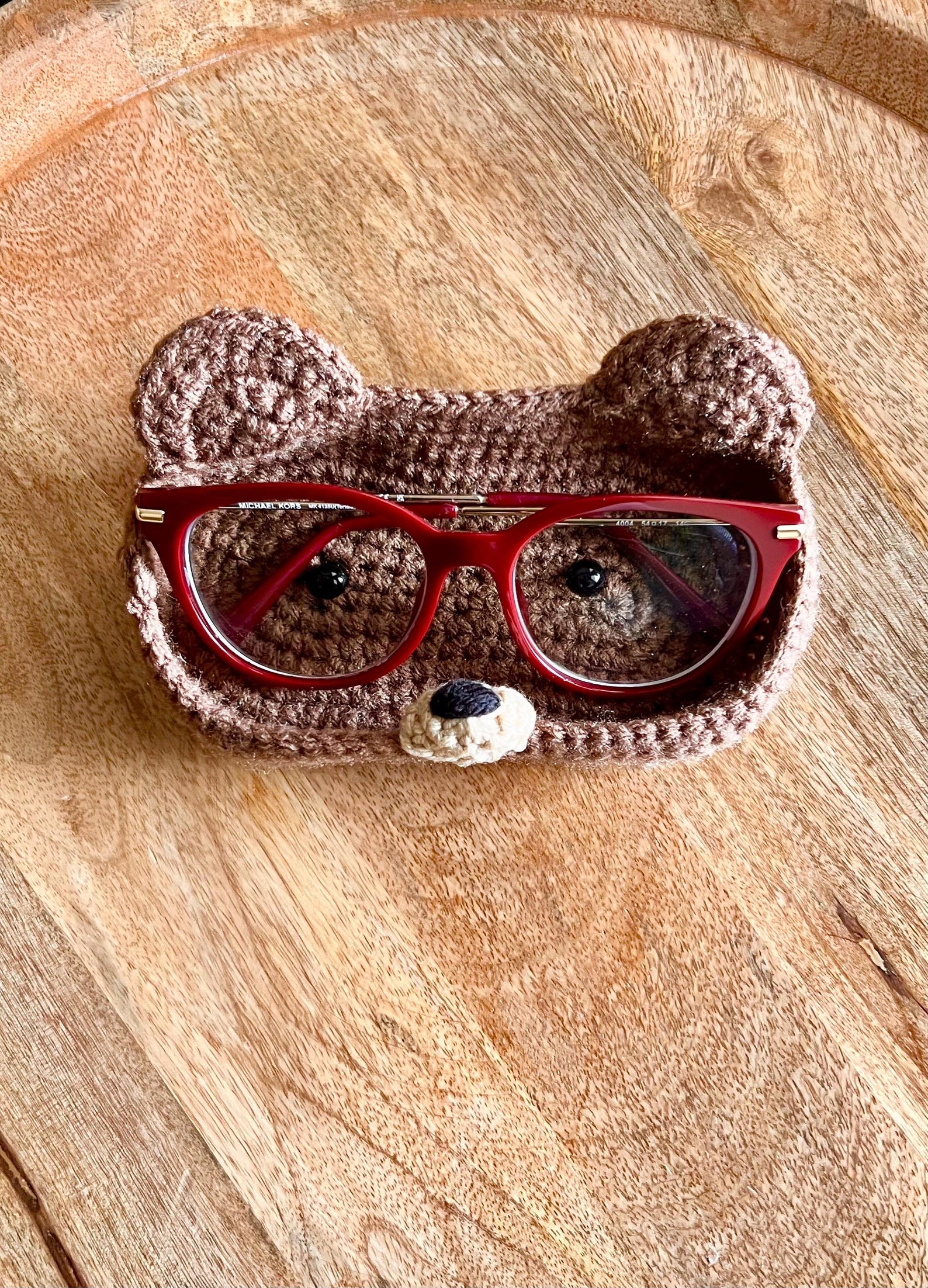 Teddy Bear Glasses Holder - Etsy