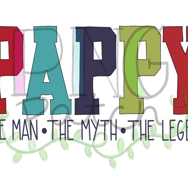 Pappy Png Clipart - Etsy