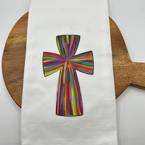 Bright Scribble Cross for Easter, PNG Digital Design, Easter PNG ...