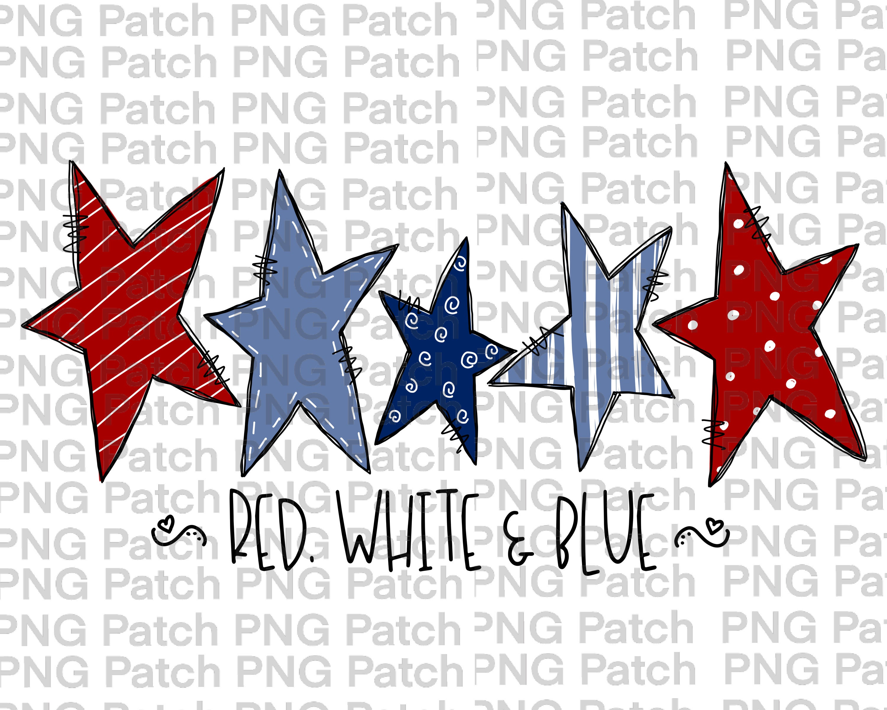 Patriotic Stars Png